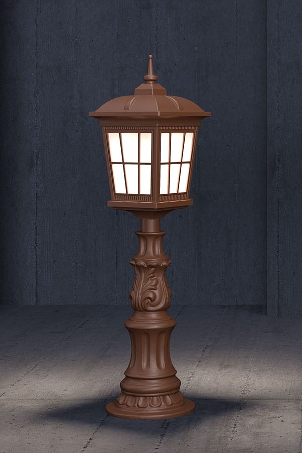 Epsilon Bollard Lighting Pole | Garden Lights Turkey - Light34