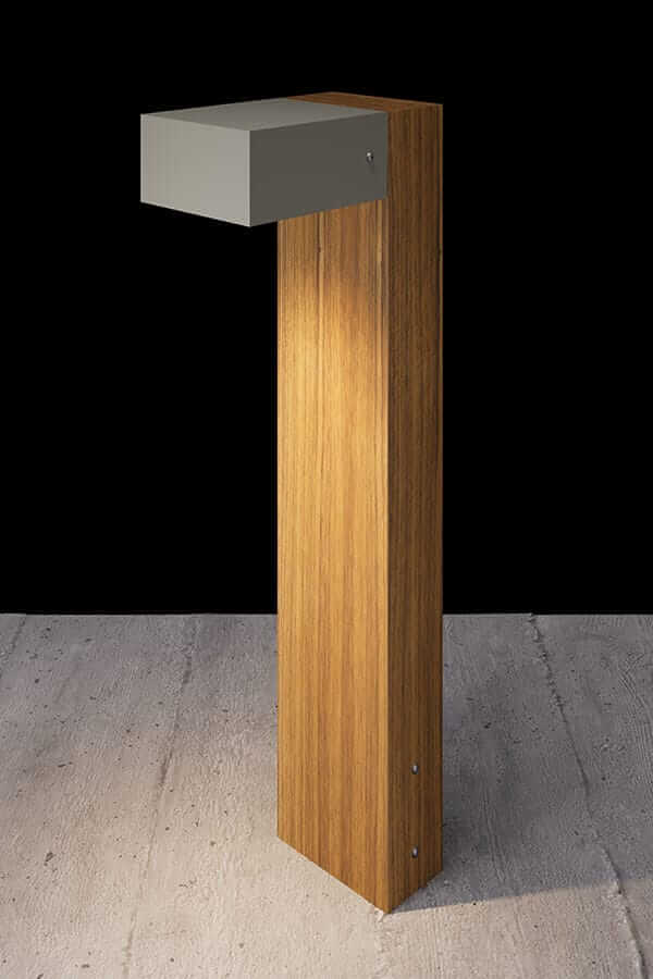 Neptune Wood Bollard Light