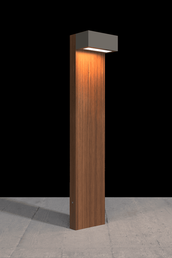 Neptune-XL Wooden Bollard Light
