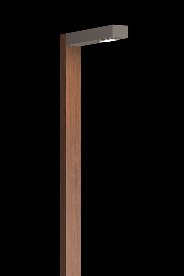 Neptune Wooden Exterior Lamp Post