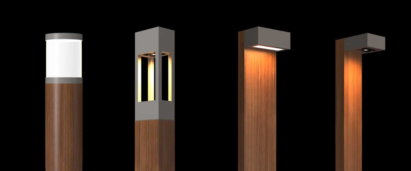 Outdoor Wooden Lighting Technology | from Light34