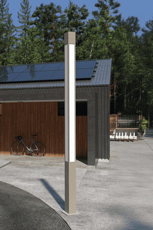 Square Pole Post Lighting