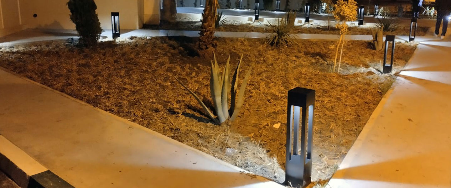 ENCG Tangier Landscape Lighting Project / Morocco